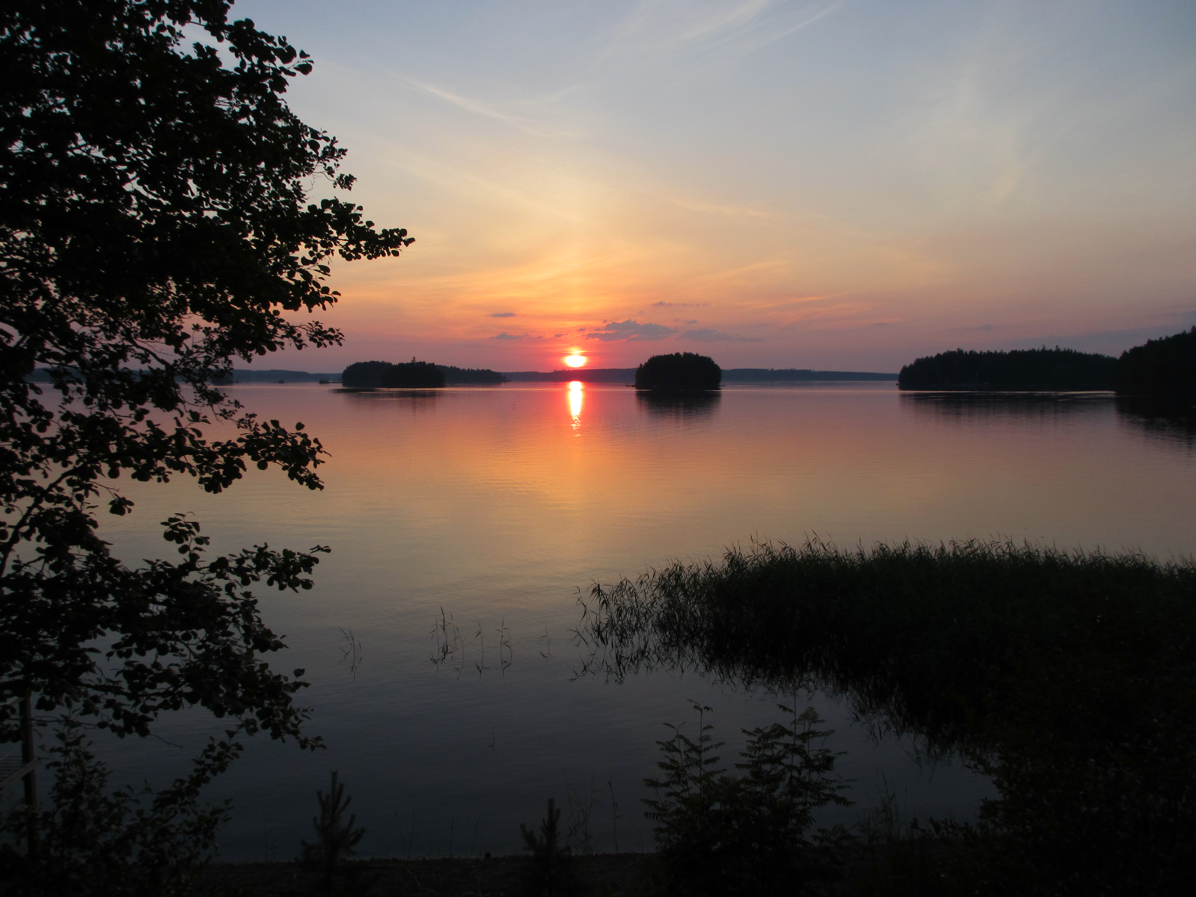 Auringonlasku Saimaalla | ET